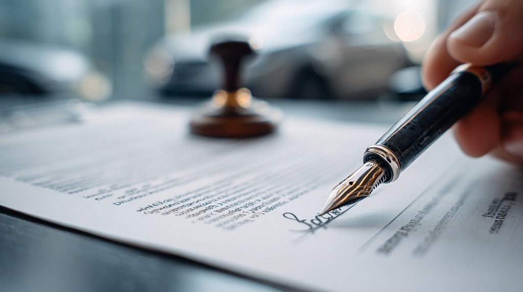 Ovlašćenje za auto kod notara, obrazac i primer popunjavanja - Obrazac